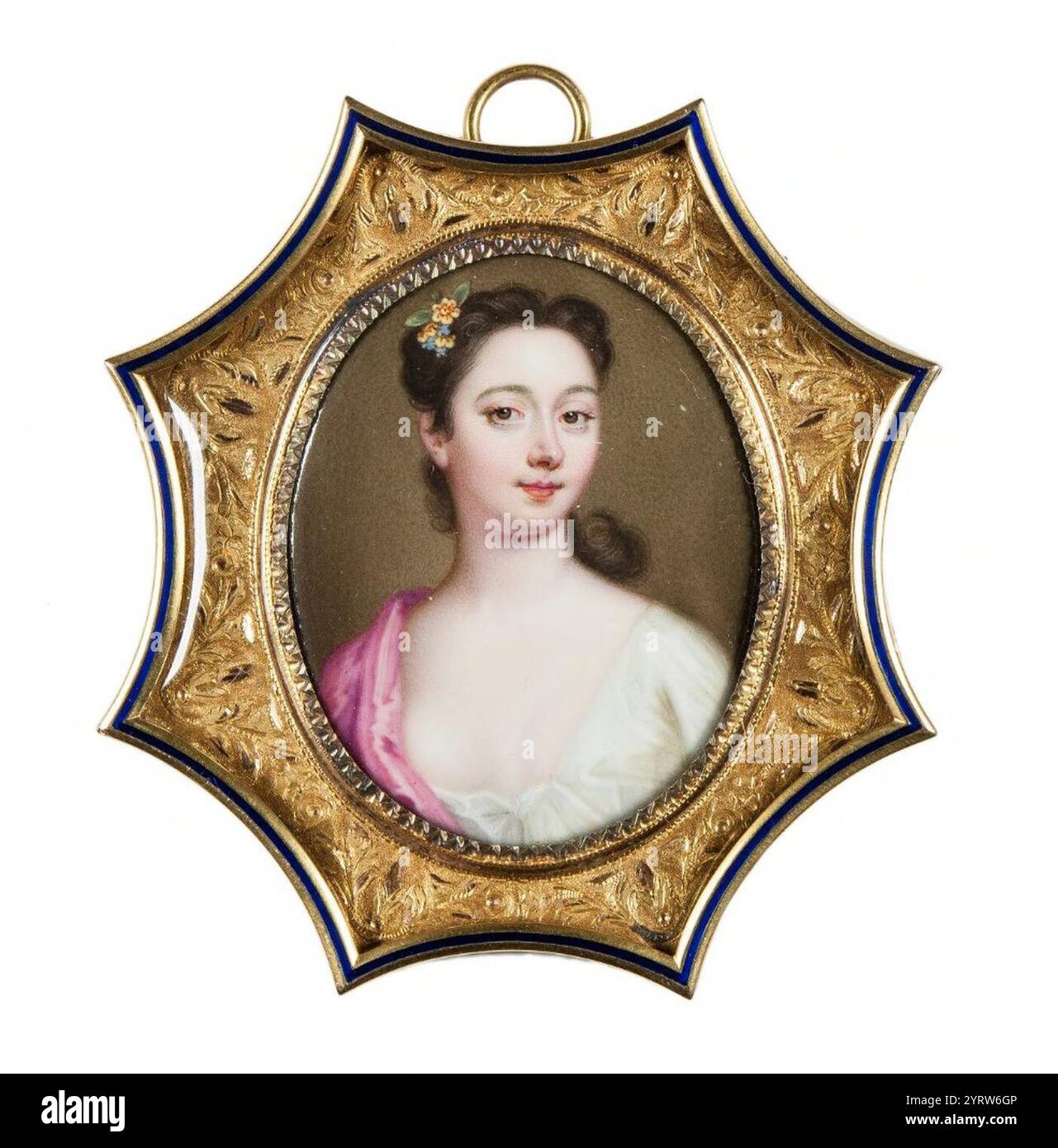 Christian Friedrich Zincke - Unknown woman, called Lady Ashley Stock ...