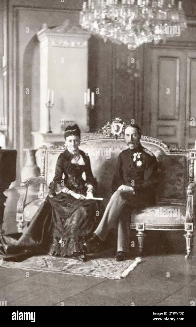 Christian IC with Family - Reference photograph of the Danish Royal ...