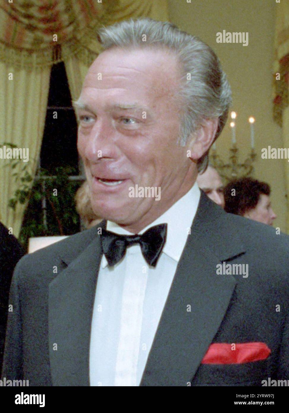 Christopher Plummer at White House 1985 Stock Photo - Alamy