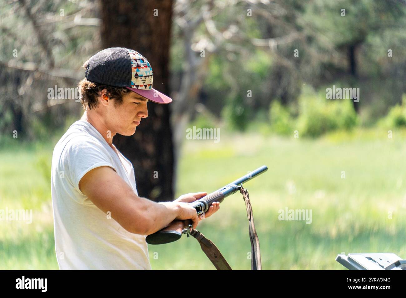 Shooting range setting hi-res stock photography and images - Alamy