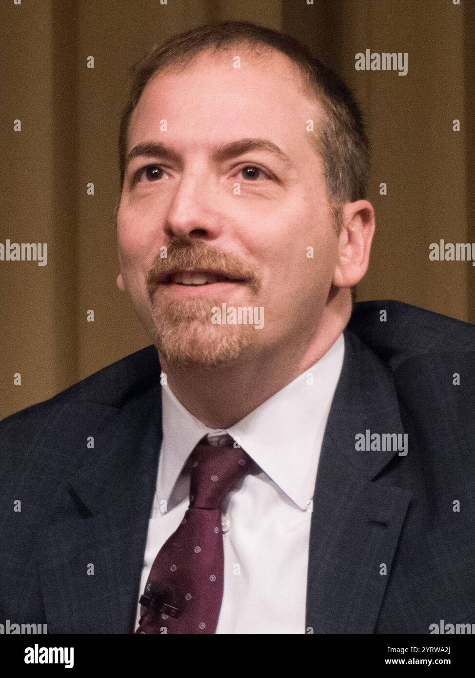 Chuck Todd 2018 (cropped Stock Photo - Alamy