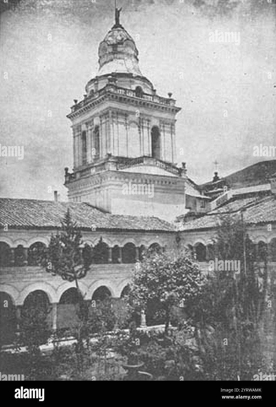 San agustin church Black and White Stock Photos & Images - Alamy