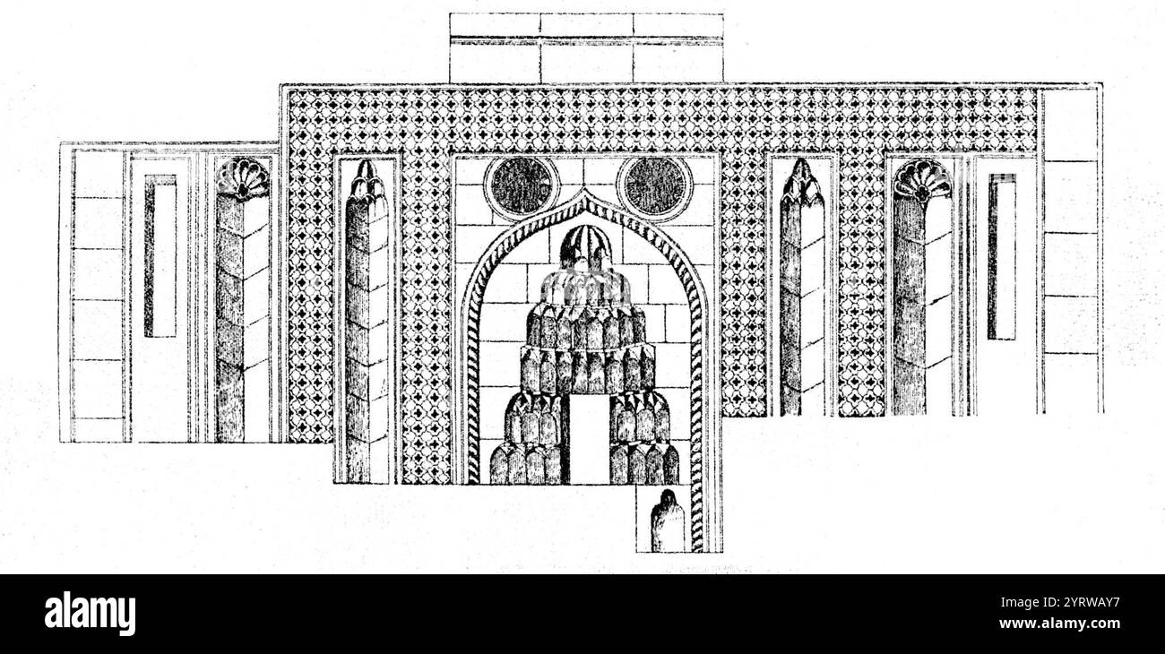 Church of the Holy Apostles (Ani) Gavit 1881 Stock Photo - Alamy