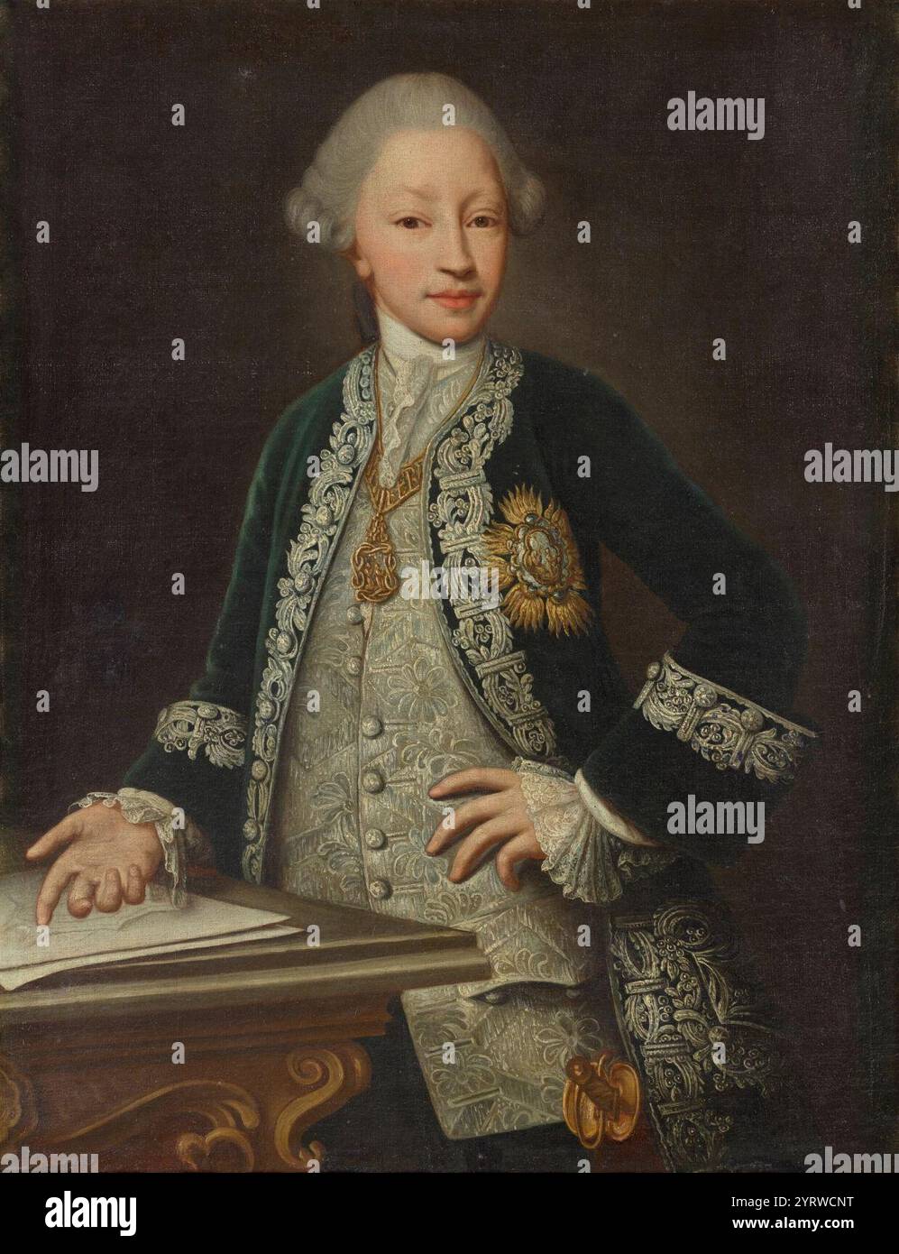 Circle of Domenico and Giuseppe Duprà - Charles Emmanuel IV of Sardinia ...