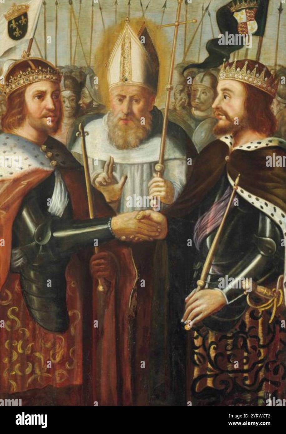 Circle of Jean Chalette (Troyes 1581-1643 Toulouse); an alliance ...