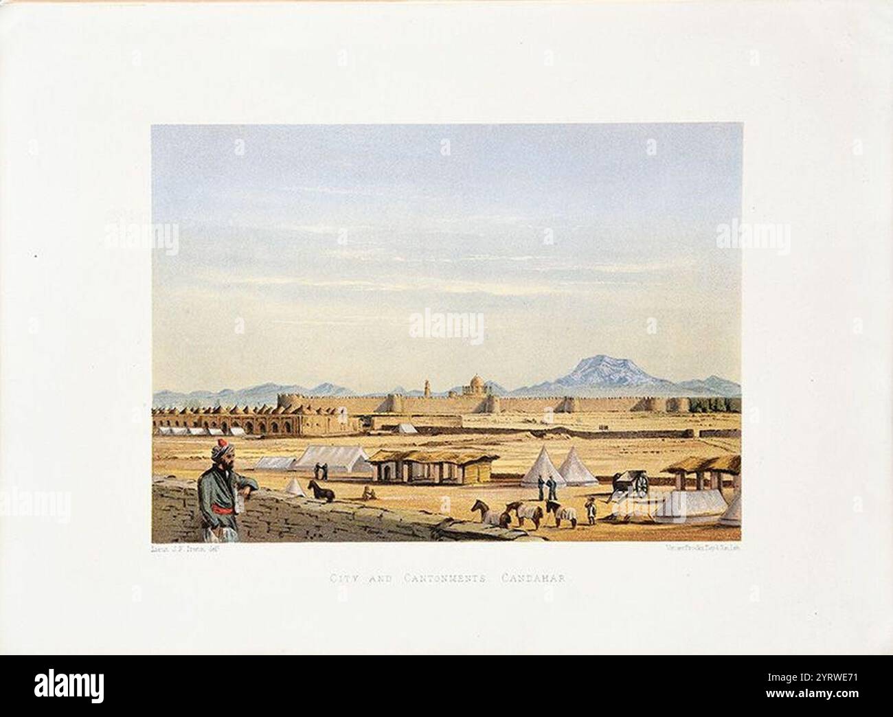 City and Cantonments Candahar - Views in Southern Afghanistan, John ...