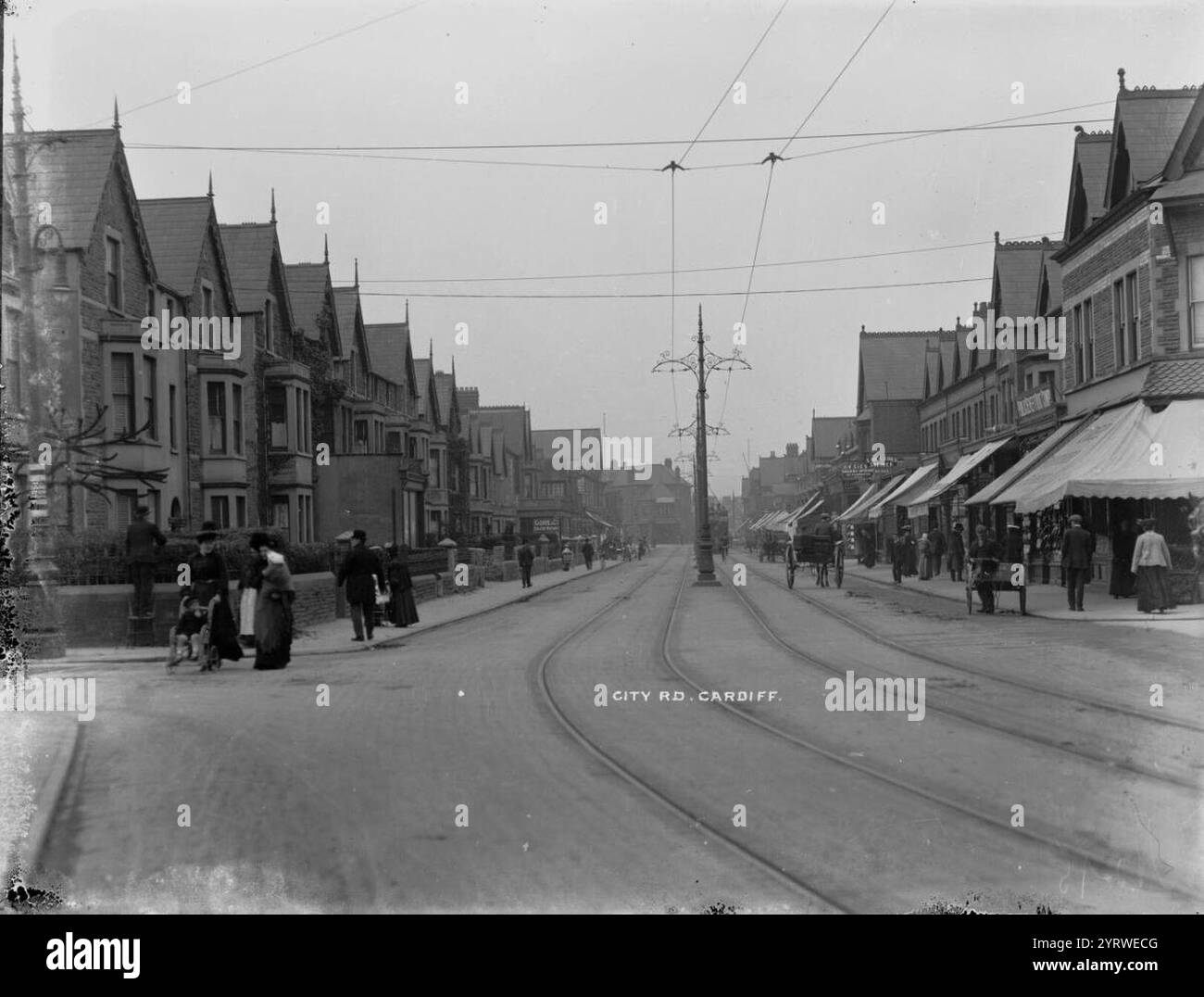 City Road; Cardiff (4641718 Stock Photo - Alamy