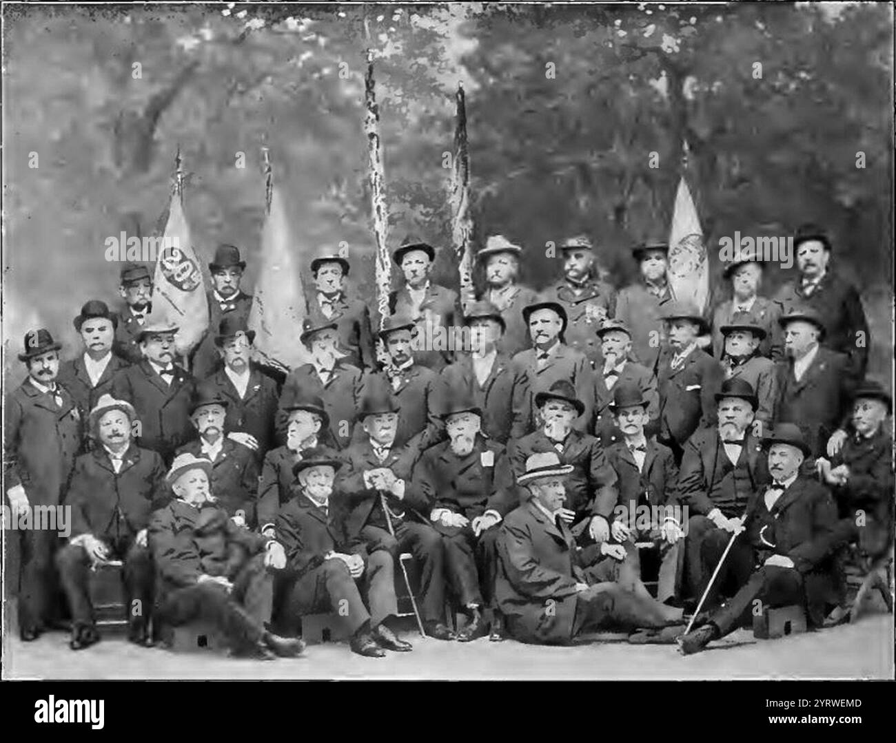 Civil War veterans, 20th New York Volunteer Infantry Regiment (the ...