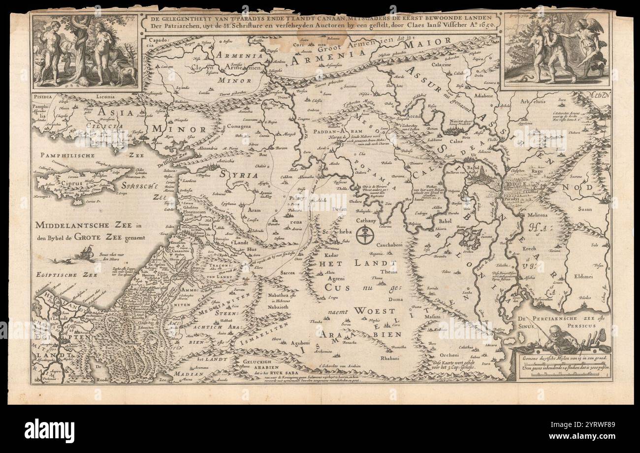 Claes Janszoon Visscher I, De gelegentheyt van T'paradys ende T'landt ...