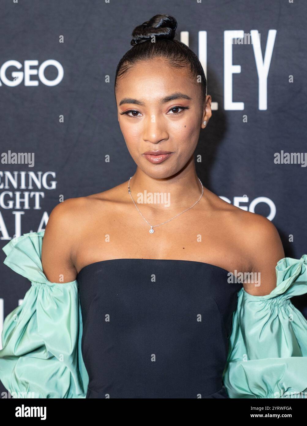New York, USA. 04th Dec, 2024. Hannah Richardson attends Alvin Ailey ...