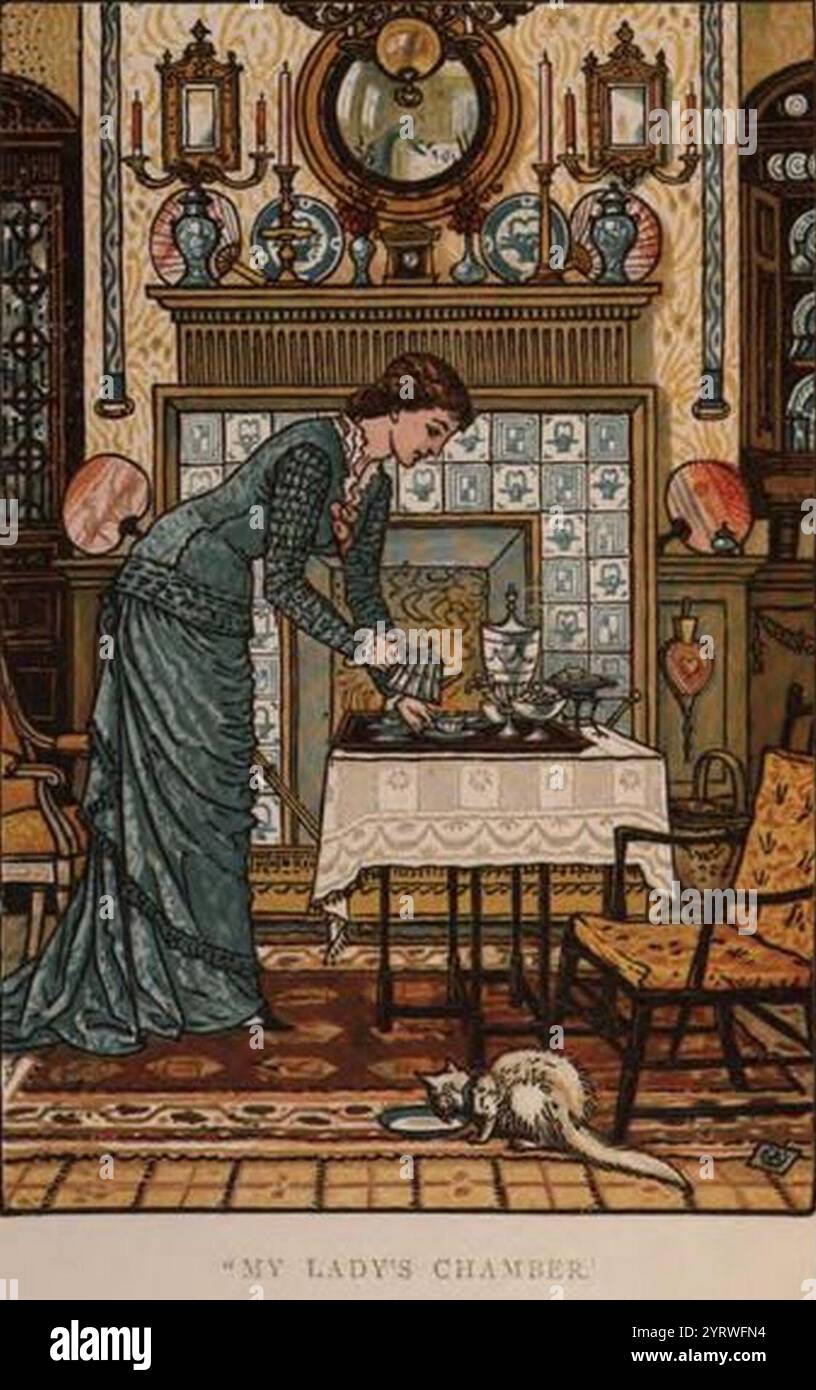 The house beautiful clarence cook hi-res stock photography and images ...