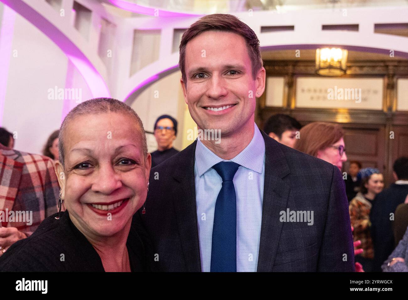 City Council Member Erik Bottcher (R) attends groundbreaking for the ...