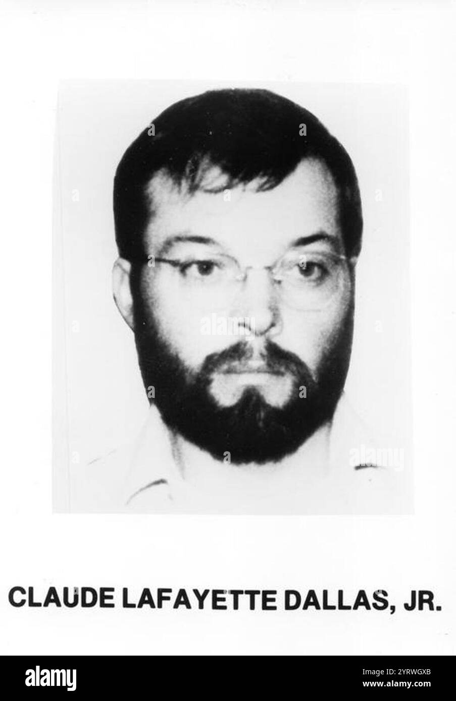 Claude Lafayette Dallas Jr. (FBI Stock Photo - Alamy