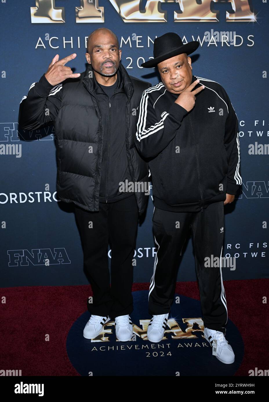 Darryl "D.M.C." McDaniels and Joseph "Run" Simmons Stock Photo - Alamy