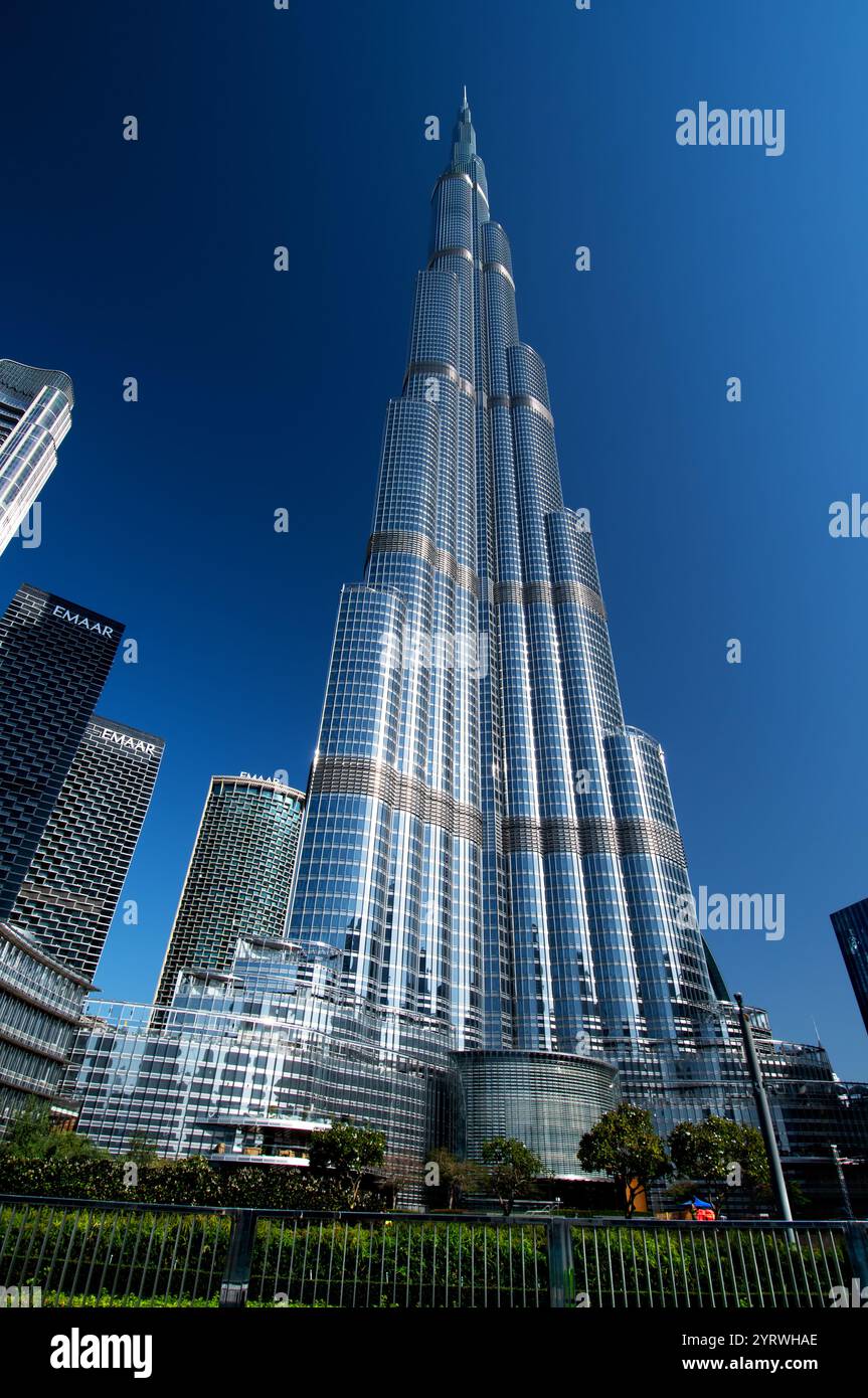 Burj Khalifa is the world's tallest building, located in Dubai, UAE ...