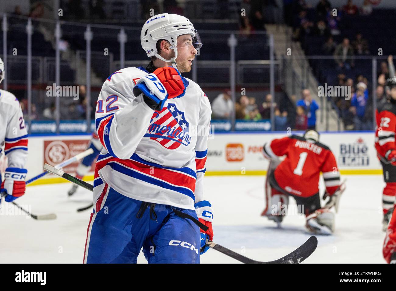 December 4th, 2024: Rochester Americans forward Riley Fiddler-Schultz ...