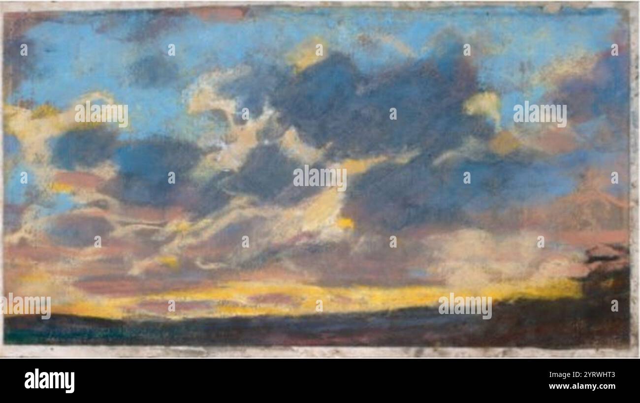 Monet pastel hi-res stock photography and images - Alamy