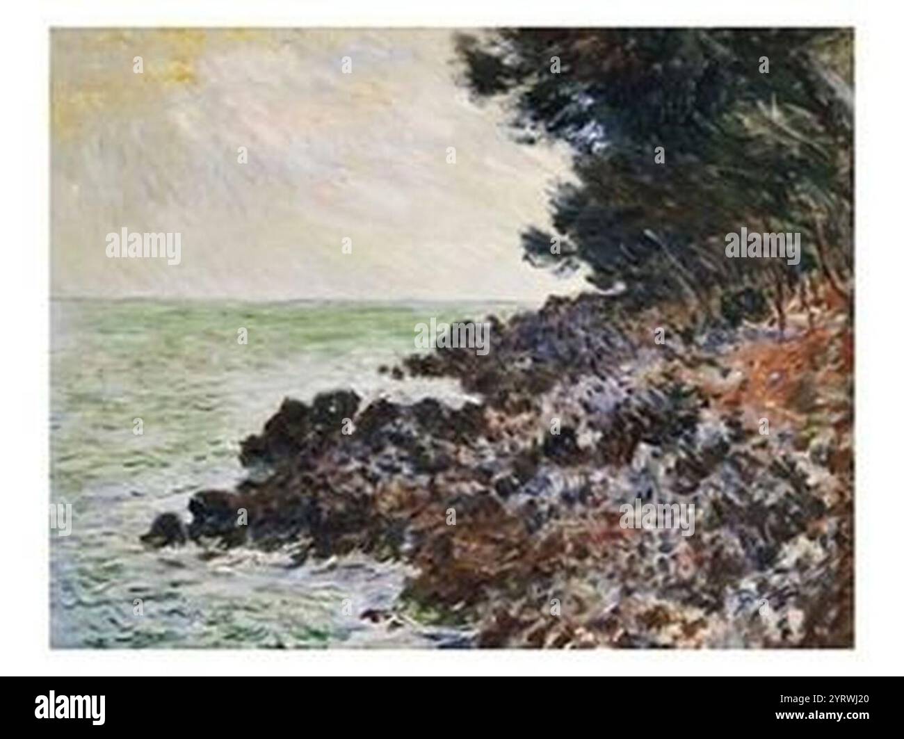Claude Monet Cap Martin Stock Photo - Alamy