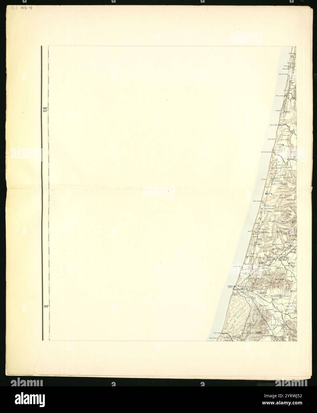 Claude Reignier Conder, Map of Western Palestine from surveys conducted ...