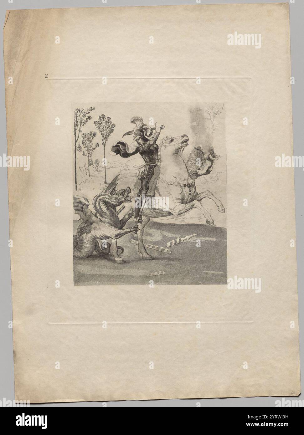 Claude-Ferdinand Gaillard (French, 1834-1887), Raphael (Italian, 1483 ...