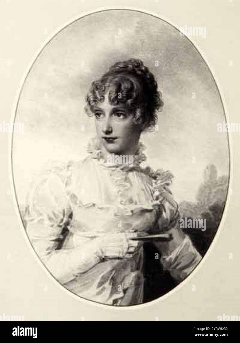 Clementina of Austria - Princess of Salerno Stock Photo - Alamy