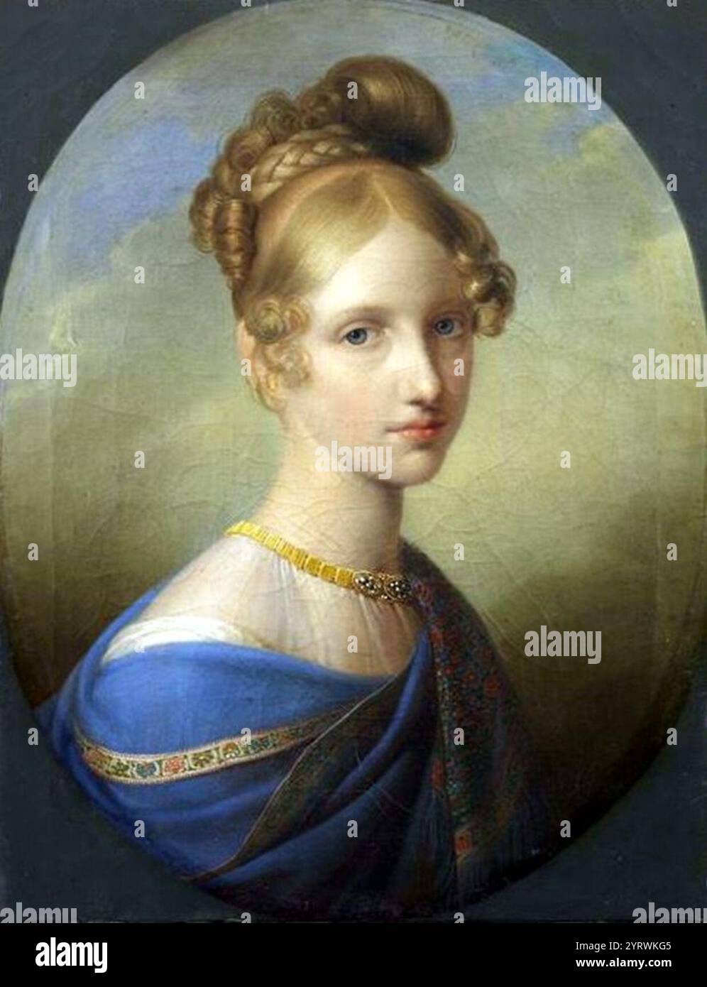 Clementina of Austria, Princess of Salerno Stock Photo - Alamy