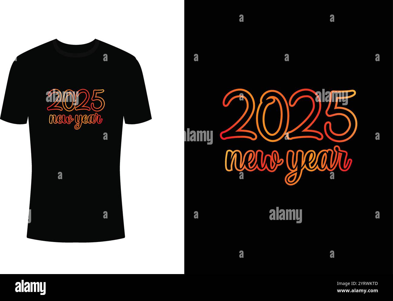 2025 typography design concept hi-res stock photography and images - Alamy