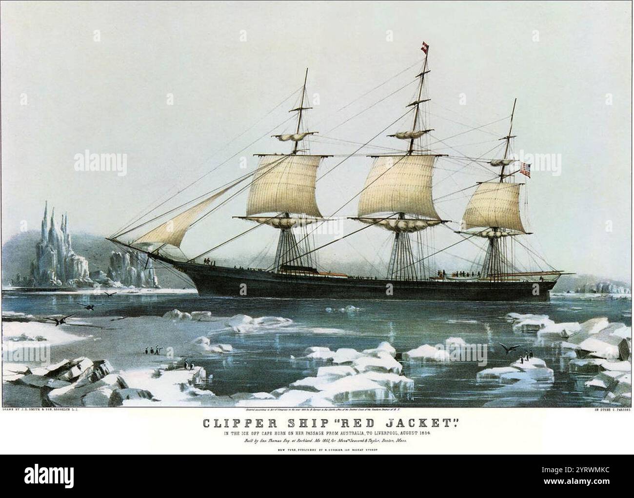 Clipper red jacket hi-res stock photography and images - Alamy