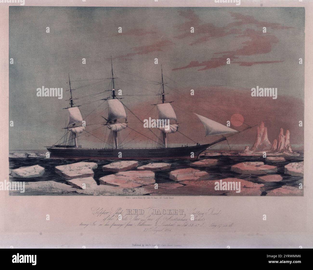 Clipper ship red jacket hi-res stock photography and images - Alamy