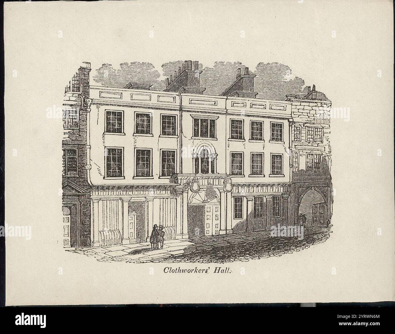 Clothworkers' Hall, objectnr A 58090 Stock Photo - Alamy