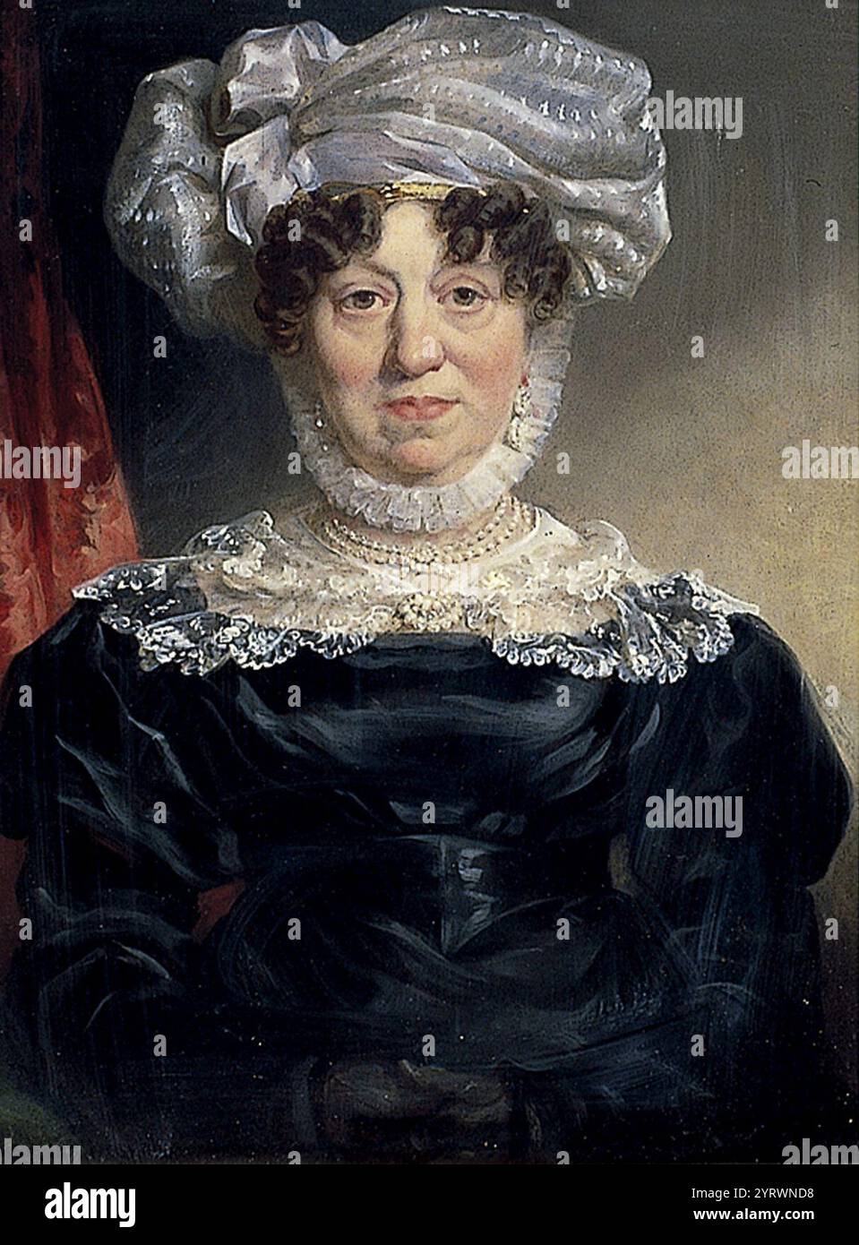 Clover - Portrait of Mrs Withington Stock Photo - Alamy