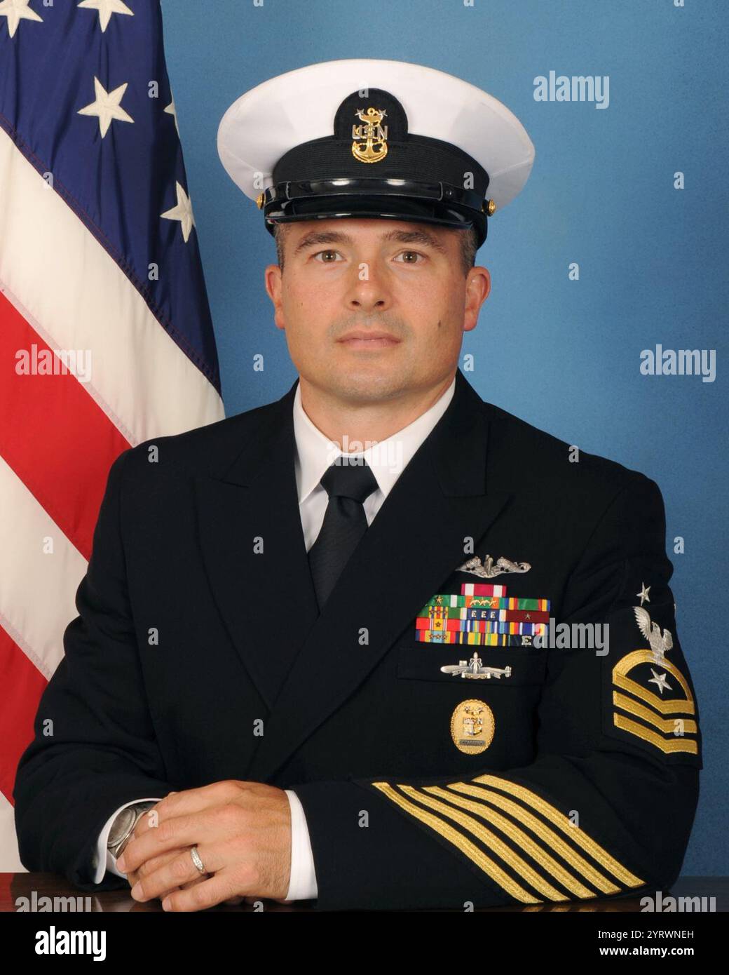 CMDCM Jon G. Miller Stock Photo - Alamy