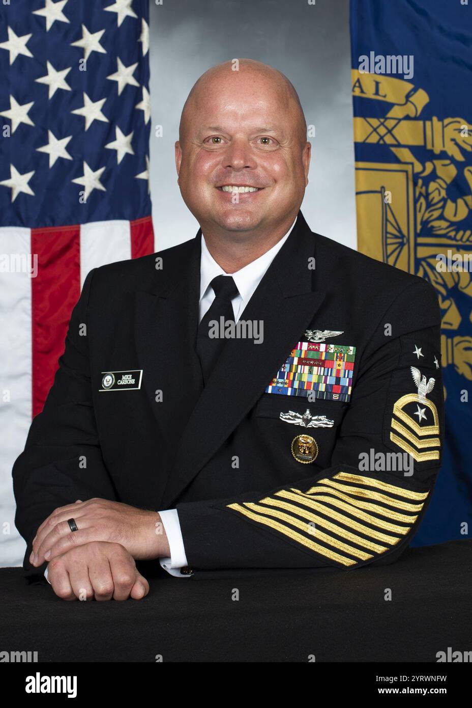 CMDCM Michael G. Carbone Stock Photo - Alamy