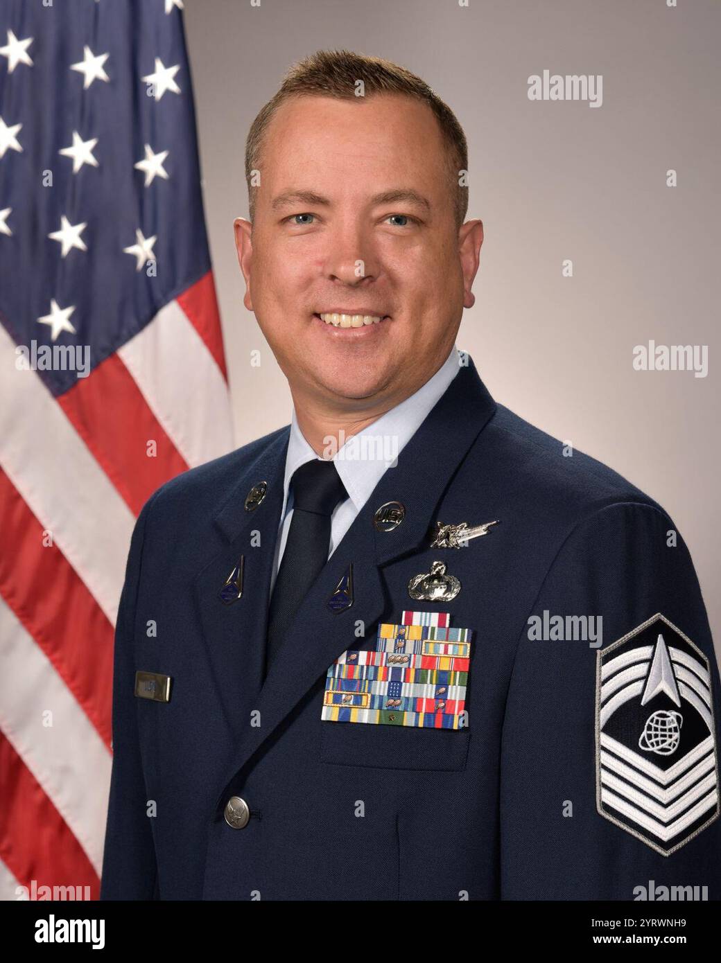 CMSgt Caleb M. Lloyd Stock Photo - Alamy