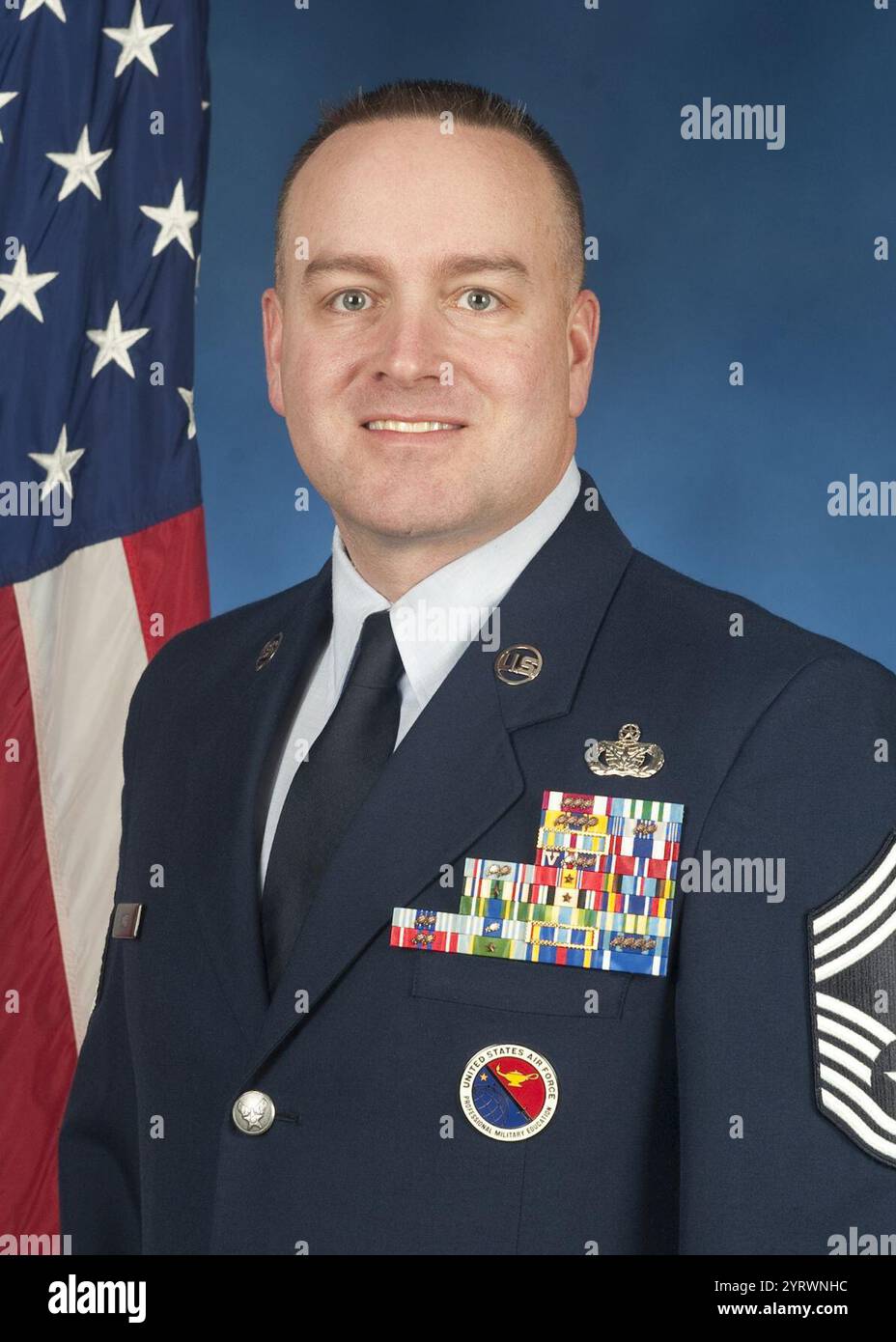 CMSgt David R. Wolfe (1 Stock Photo - Alamy