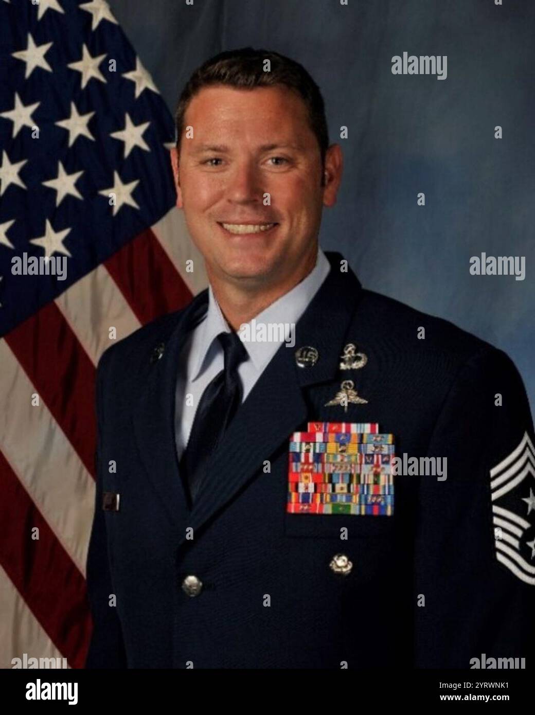 CMSgt James E. Clark (1 Stock Photo - Alamy