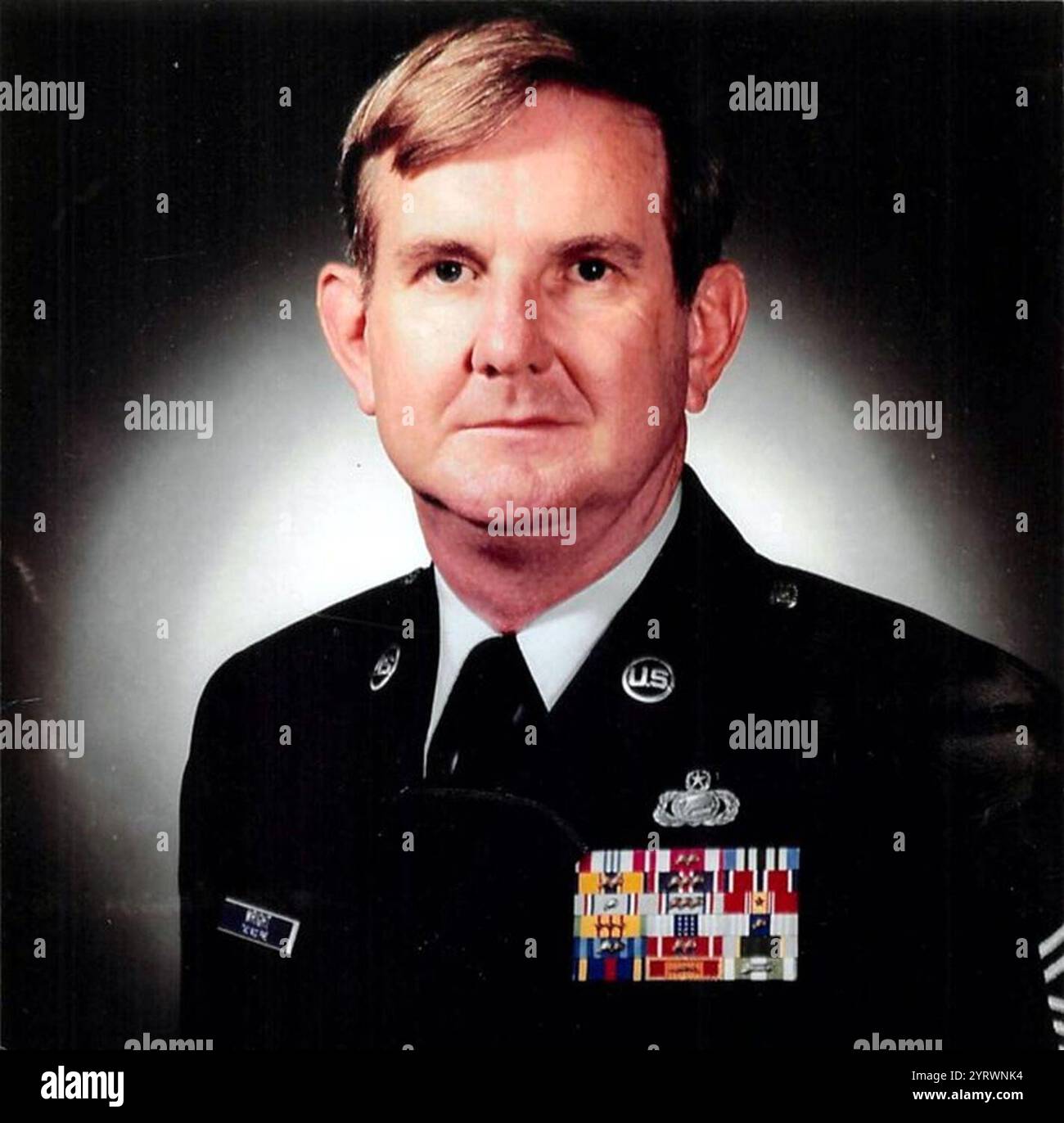 CMSgt John W. Wright (2 Stock Photo - Alamy