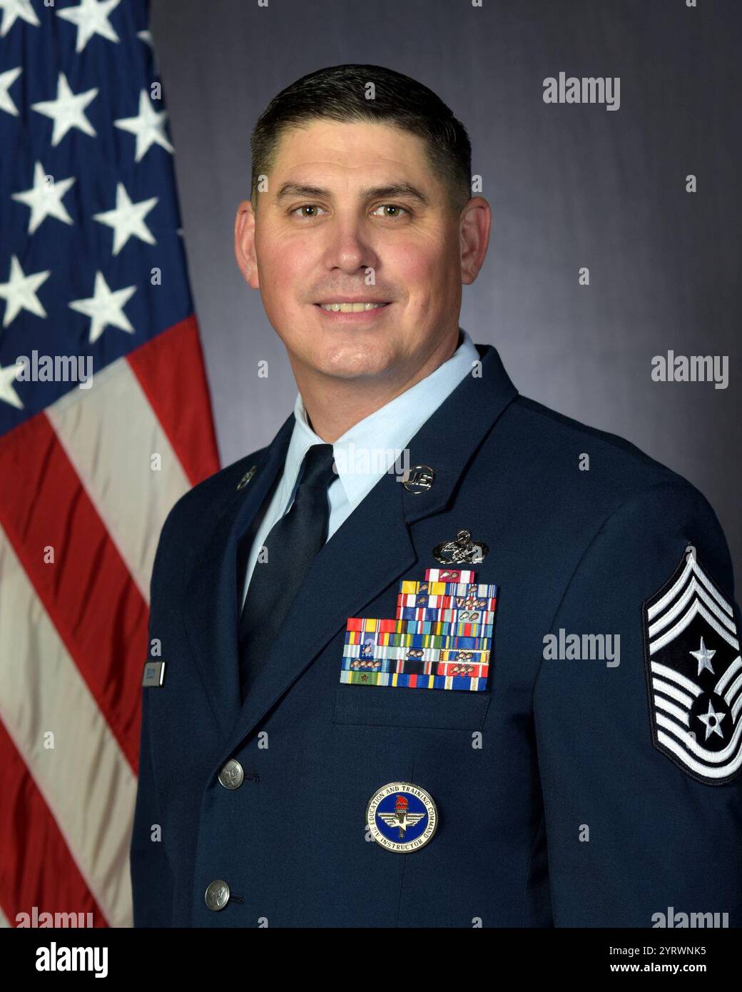 CMSgt Jason R. DeLucy Stock Photo - Alamy
