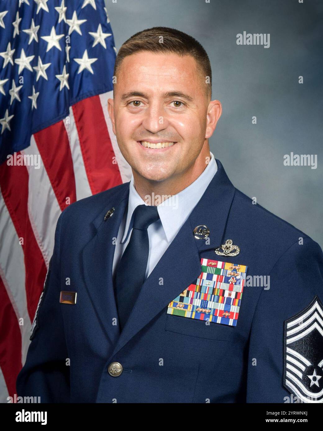 CMSgt Justin G. Stoltzfus Stock Photo - Alamy
