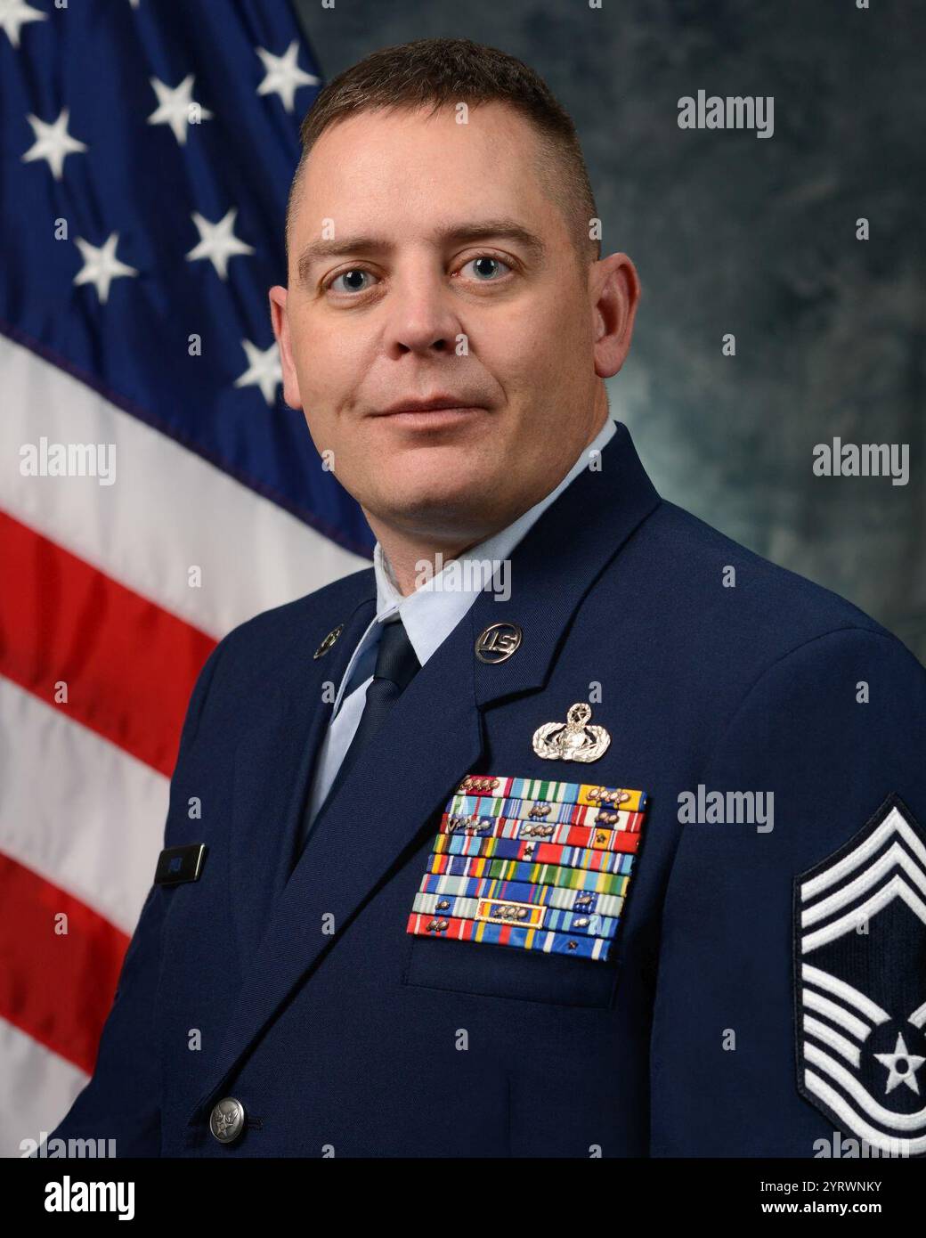 CMSgt Michael C. Dyer (2 Stock Photo - Alamy