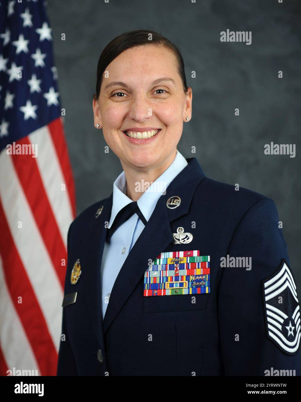 CMSgt Sarah R.L. Morgan Stock Photo - Alamy