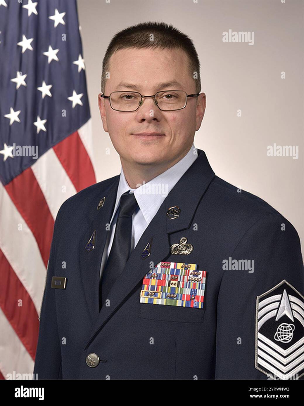 CMSgt Steven A. Sweeden Stock Photo - Alamy