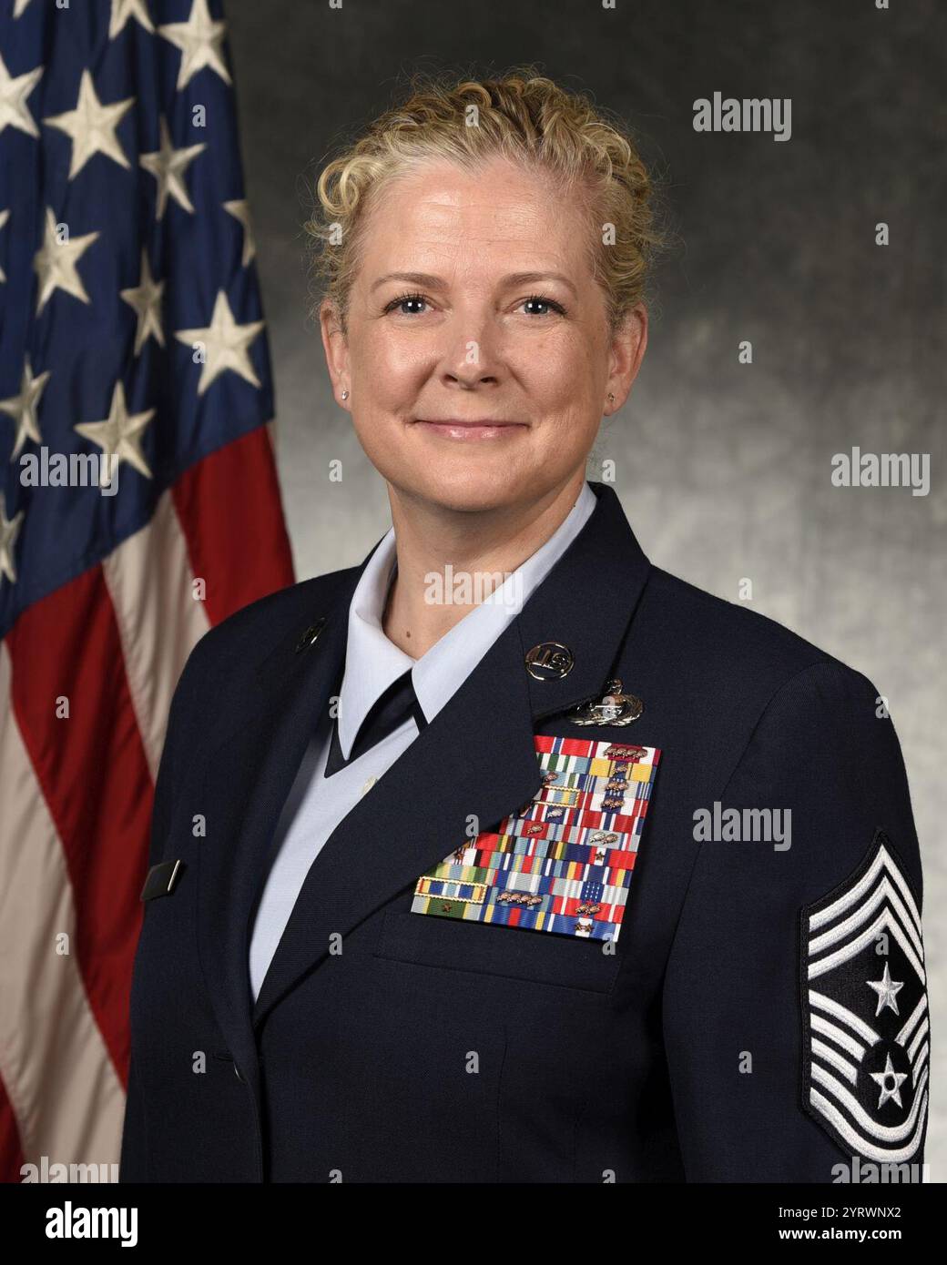CMSgt Stephanie A. Cates Stock Photo - Alamy