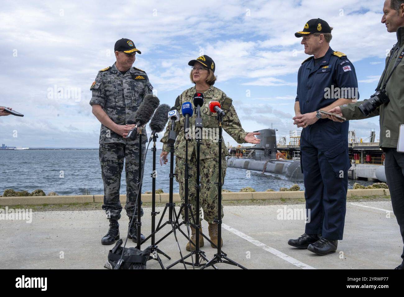 CNO Visits HMAS Stirling (8545040 Stock Photo - Alamy