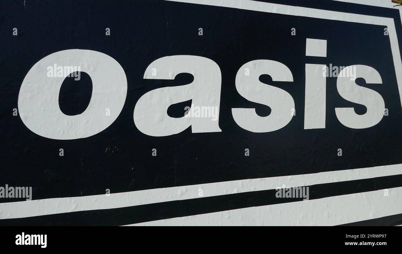 Los Angeles, California, USA 6th October 2024 Oasis Live Concerts ...