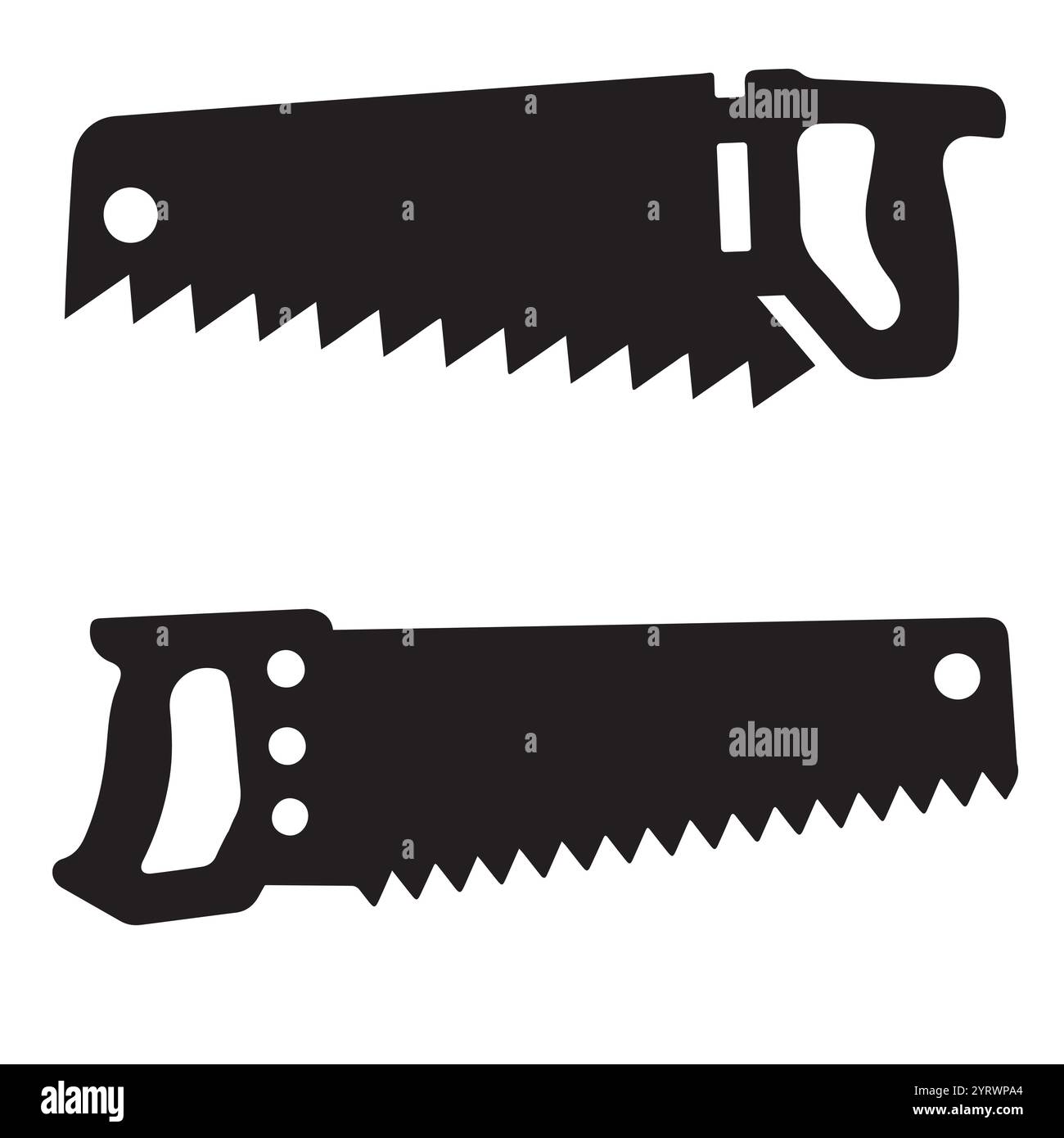 Steel saw vector hi-res stock photography and images - Alamy