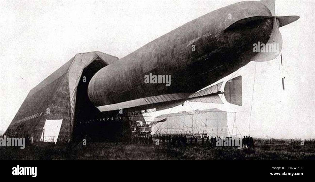 Cnp dirigible hangar 01 Stock Photo - Alamy