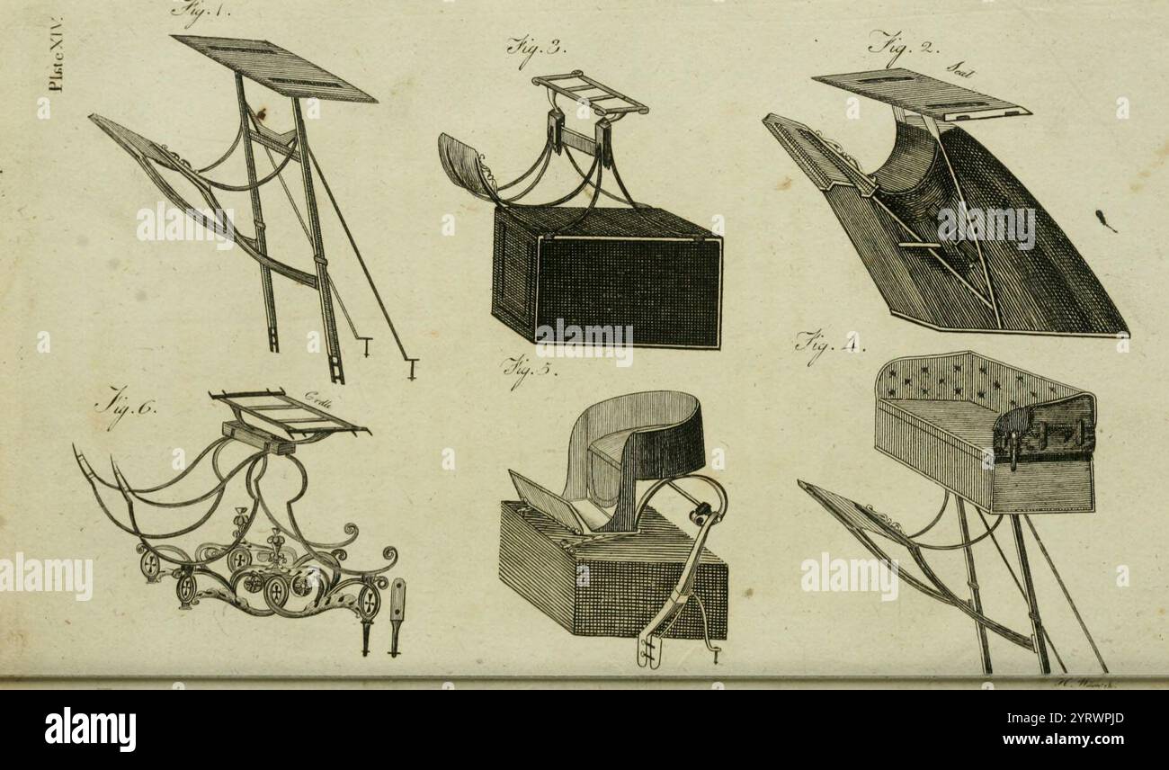 Coach-boxes by William Felton Stock Photo - Alamy