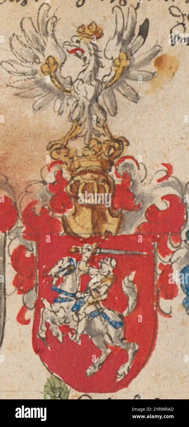 Coat of arms of Lithuania Vytis (Waykimas), painted by Sigmund ...