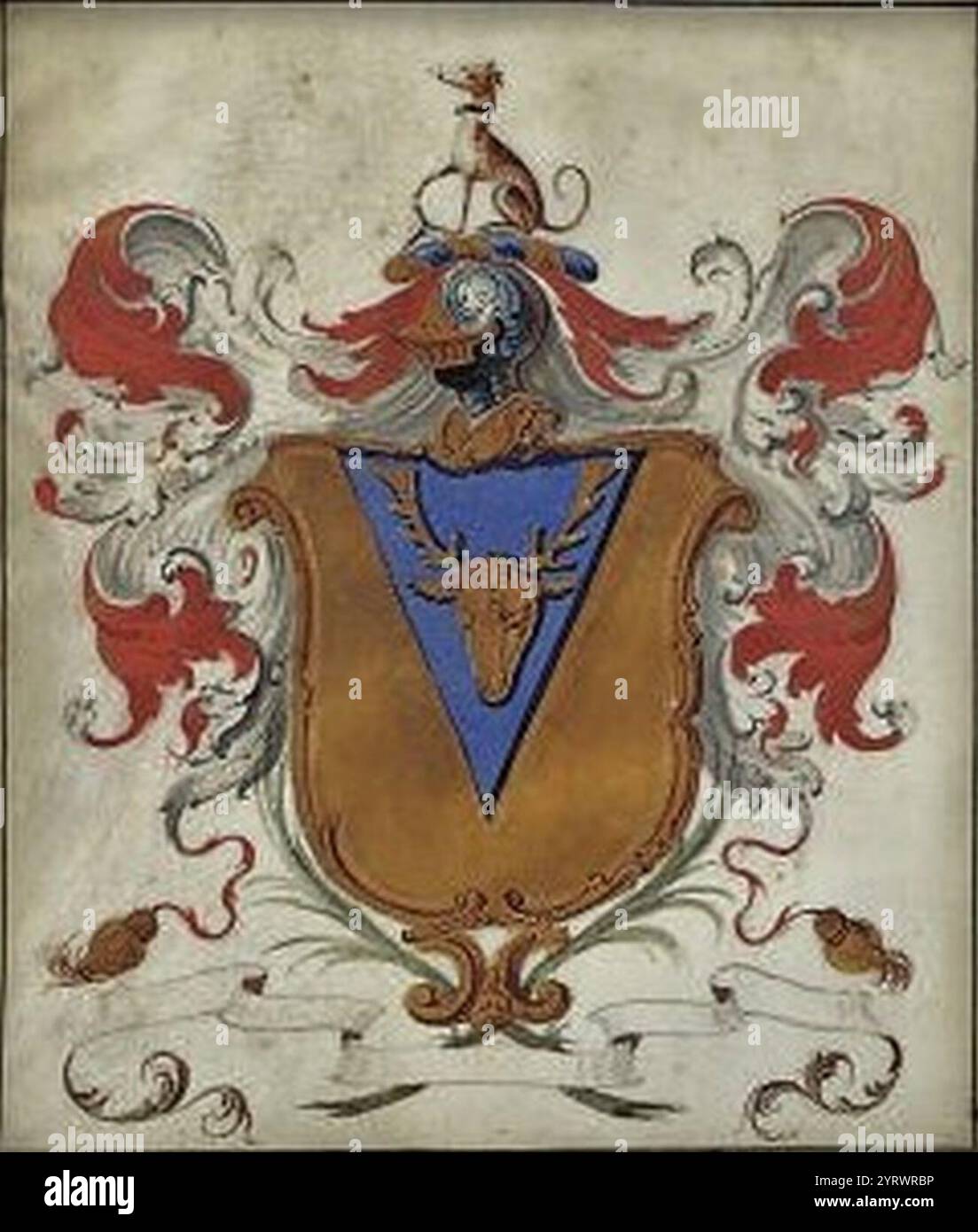 Coat of arms of Pershouse of Reynolds Hall and Sedgley, Co. Stafford ...